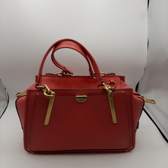 Coach | Bags | Coach 3394 Mixed Leather Dreamer Satchel Crossbody ...